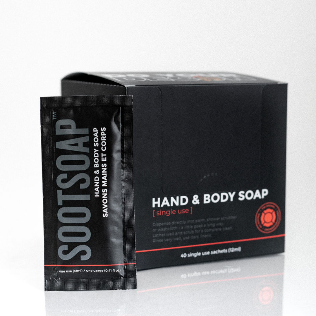 Single Use Sachets | Decontaminating Hand & Body Soap | Box of 40 ...