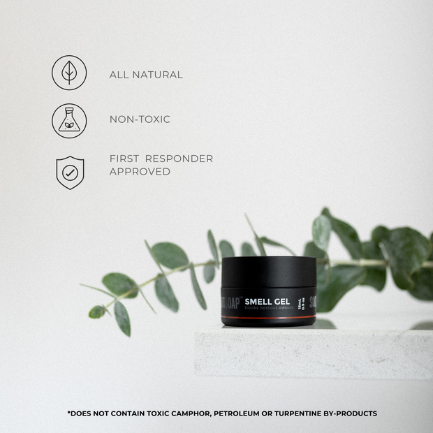 NEW! Smell Gel | Block Noxious Odors – Sootsoap